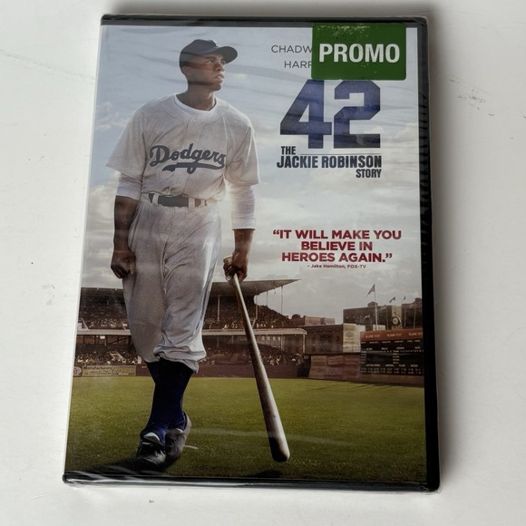 Media | New 42 The Jackie Robinson Story Dvd 213 Sealed Chadwick ...